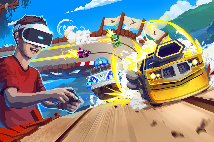 משחק מירוצים חדש בשם Tiny Trax הוכרז ל-PSVR | חדשות משחקים | ויגיימס